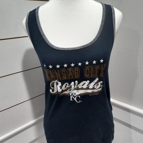 Tops | Kansas City Royals Mlb Ladies Tank Top Size Large | Poshmark